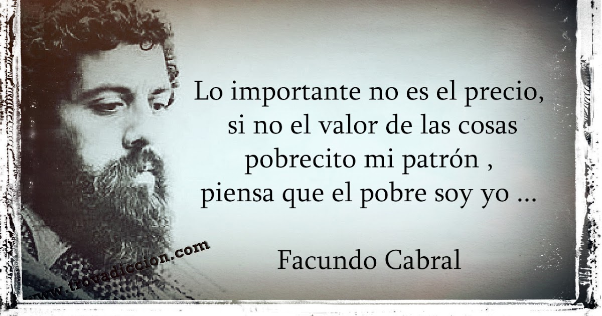 Pobrecito mi patrón - Facundo Cabral