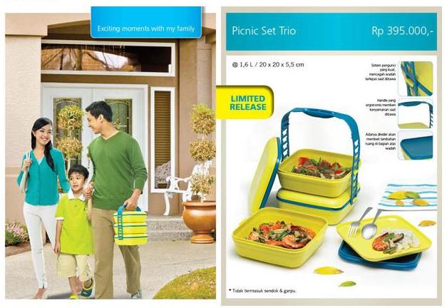 Tupperware Promo Surabaya: Picnic Set Trio (Promo Tupperware Mei 2012)