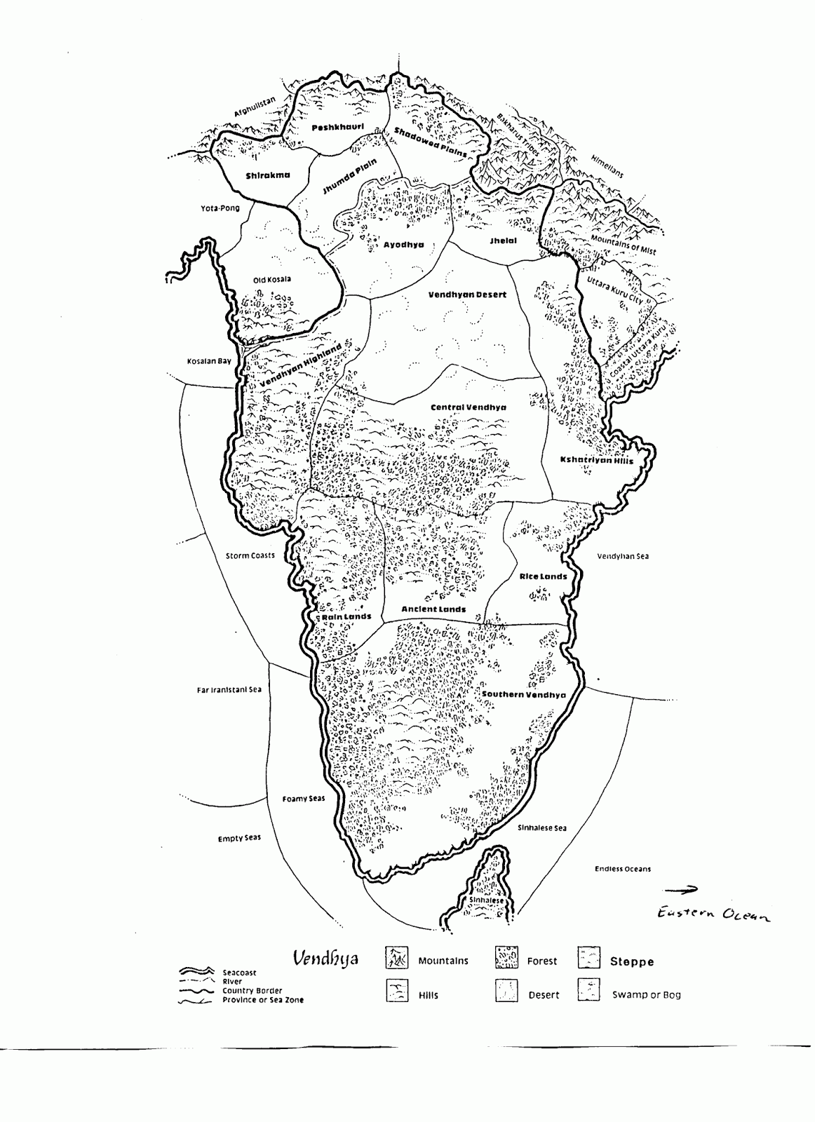 Mapas dos Reinos da Era Hiboriana de Conan - Fox Press™