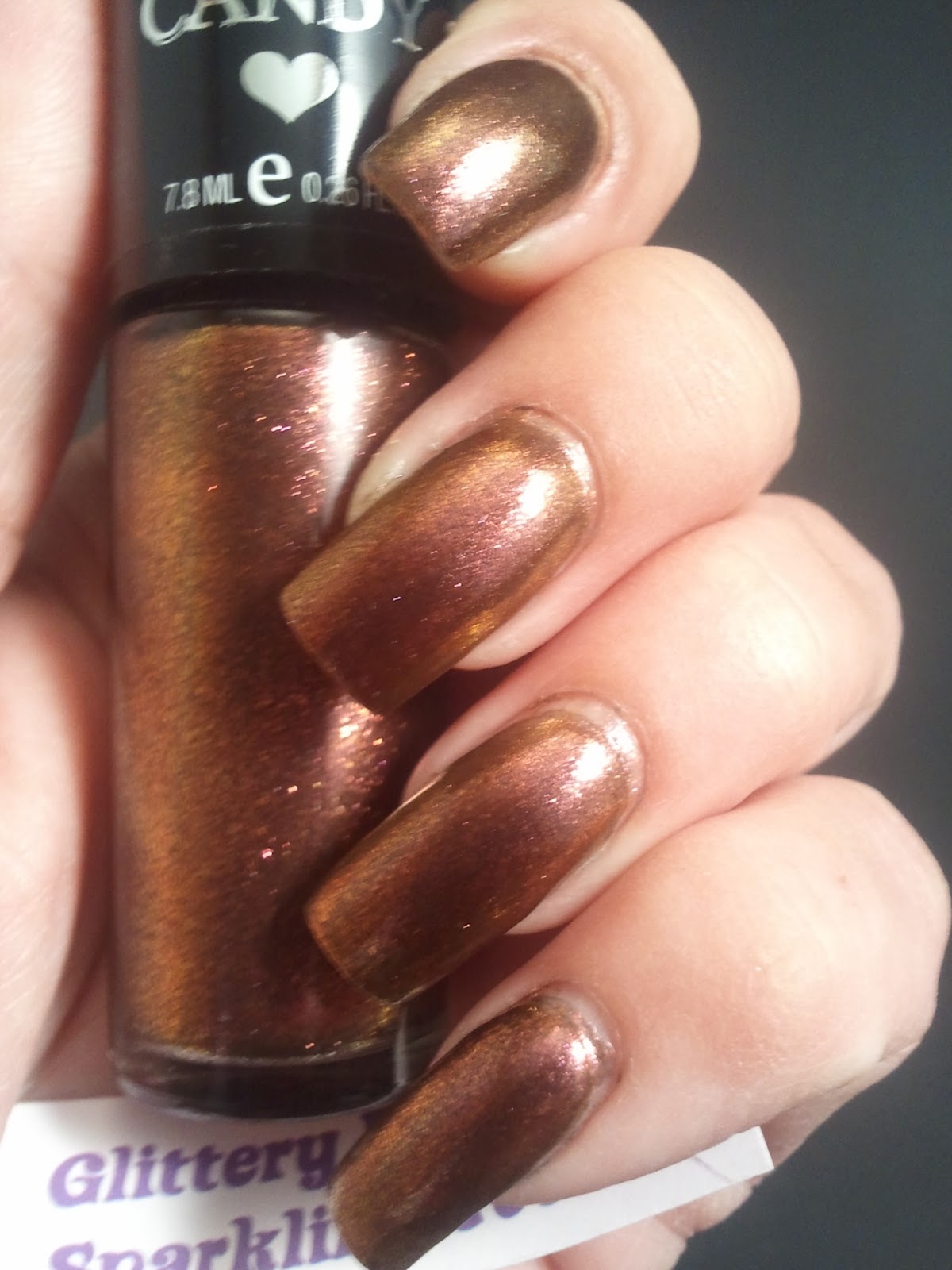 Glittery Fingers & Sparkling Toes: Review: Hard Candy crush on lava