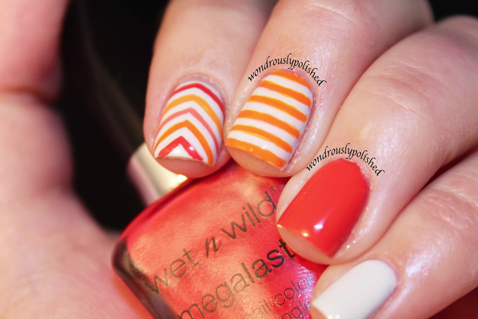 Wondrously Polished: 31 Day Nail Challenge - Day 2: Orange
