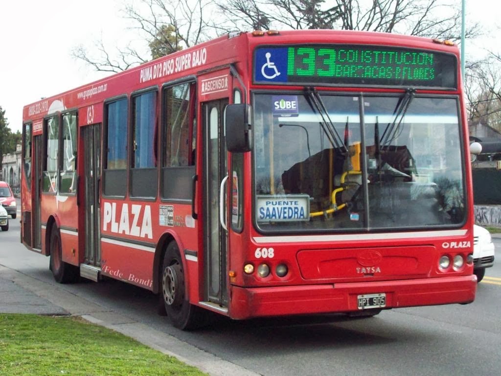 Recorrido de la LINEA 133 de Buenos Aires