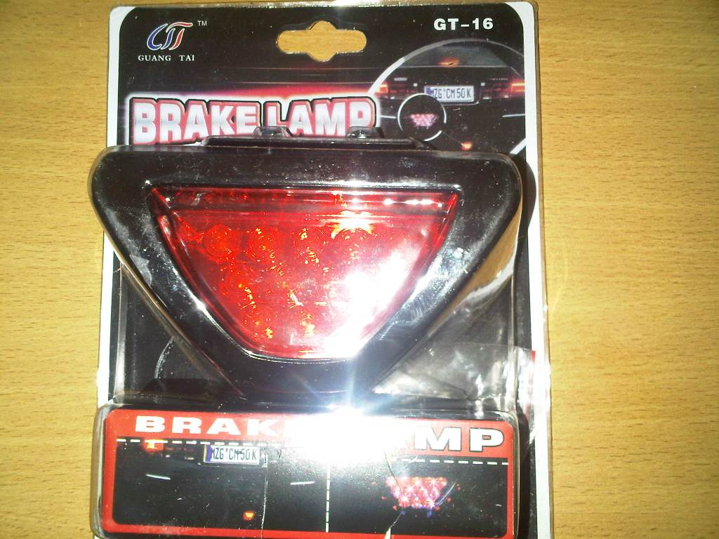 Rne motorsport autoparts F1 3rd Brake Lamp Red Blinking rne-motorsport-autoparts-f1-3rd-brake-lamp-red-blinking