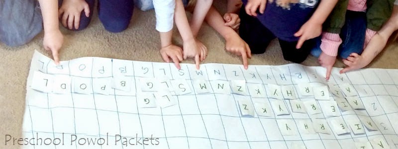Name Graph for Preschoolers | Preschool Powol Packets