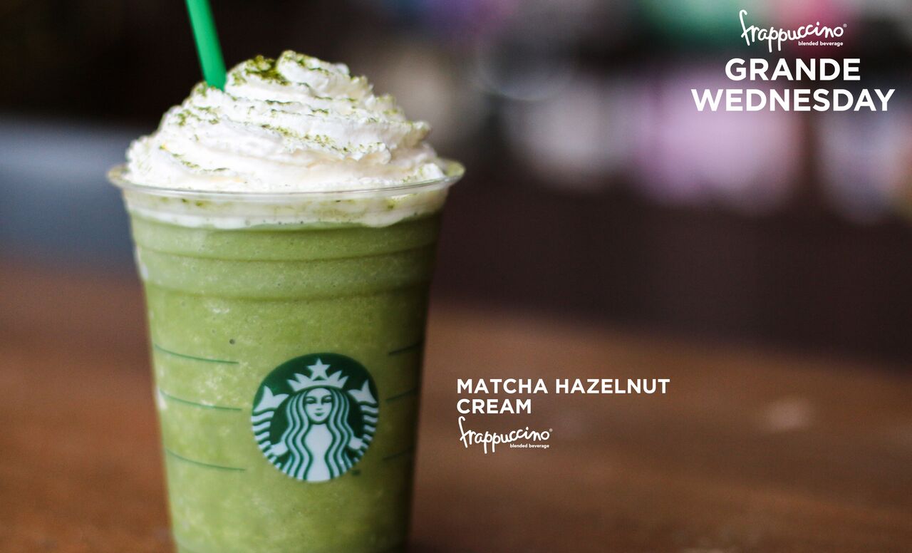 The Food Alphabet and More: Grande Wednesdays is back at Starbucks ...