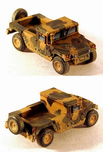 Wargame News and Terrain: Khurasan Miniatures: New 15mm Humvee Range ...