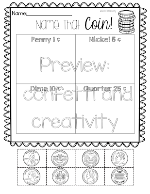 Spoonful of Confetti and Creativity: Teaching Money!