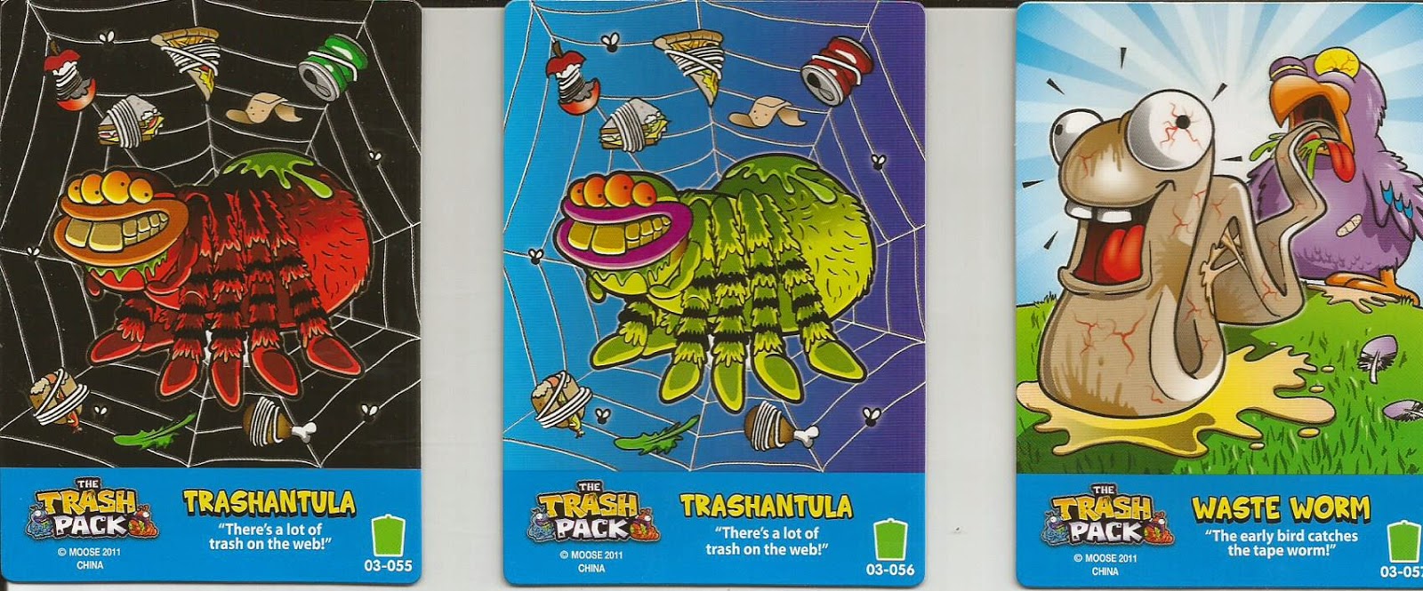 GeoBloxJF: The Trash Pack Trading Card Collection 1 03-031 - 03-060