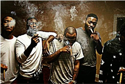 SWAG OR SLAG? Photos Of Davido and His HKN Gang Crew Smoking Cuban ...