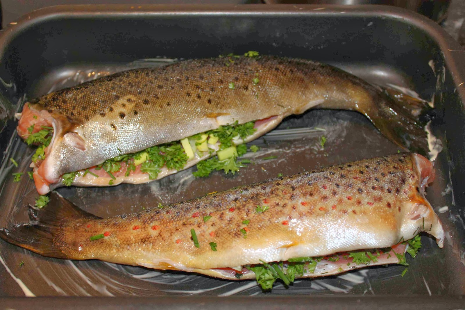 Få lite Matro: Röding i ugn med kryddgrönt