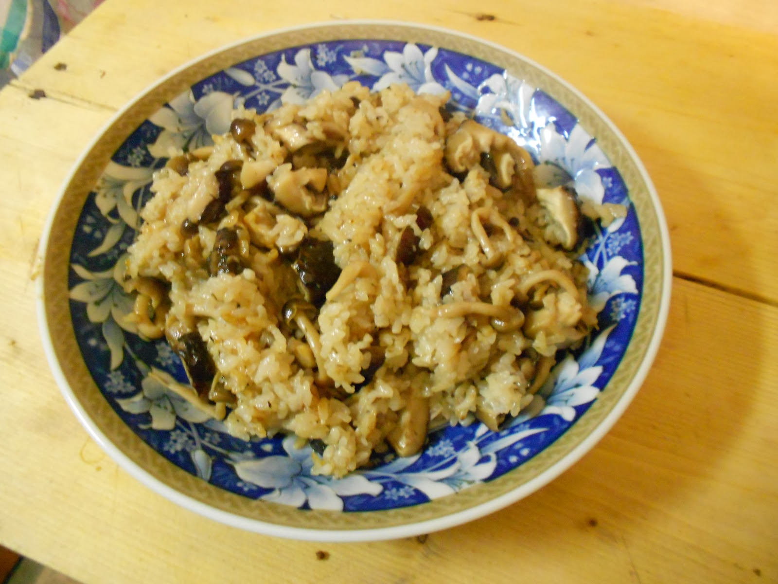 Cooking Tokyo: Mushroom Rice (Kinoko Gohan)