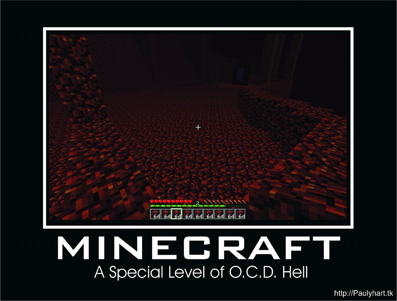 PaulyHart.com: Minecraft: OCD Hell