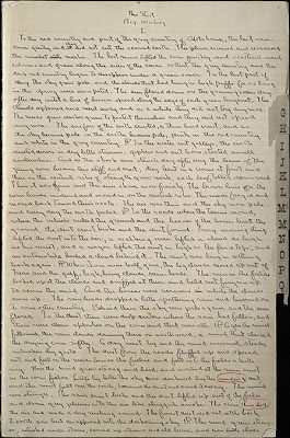 The Quivering Pen: It's All in the Wrist: Hand-written manuscripts