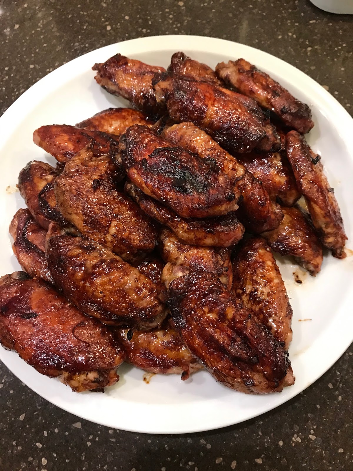 Simply LKJ: Mahogany Grilled Chicken Wings~Summertime Dinner
