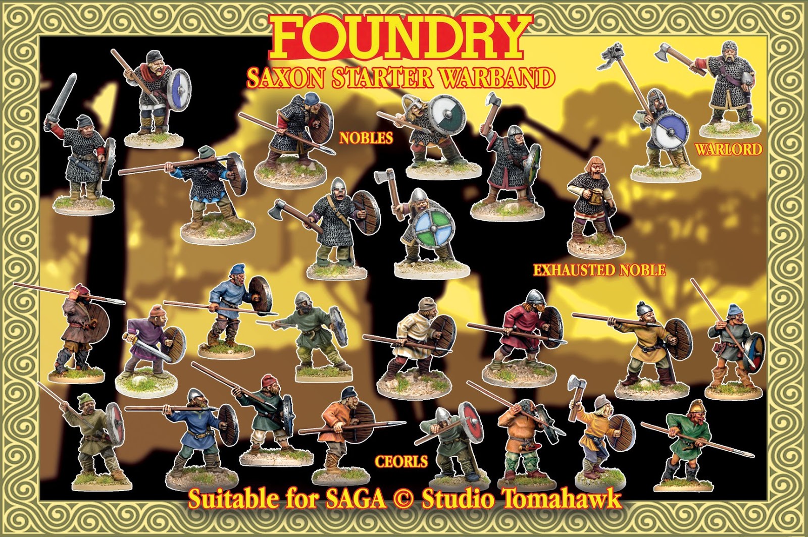 Wargame News and Terrain: Wargames Foundry: Saga Viking, Norman & Saxon ...