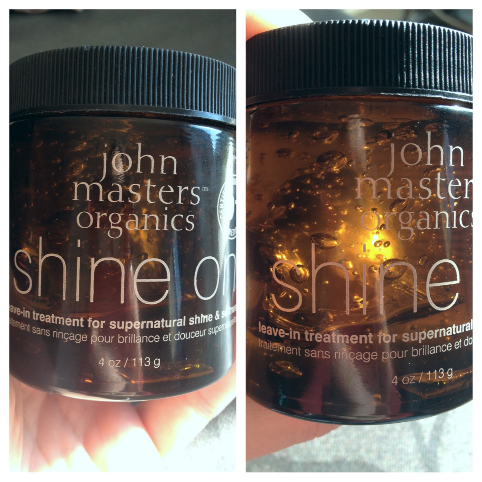 Addict... Mais pas trop !!: Le masque Shine On John Masters Organics