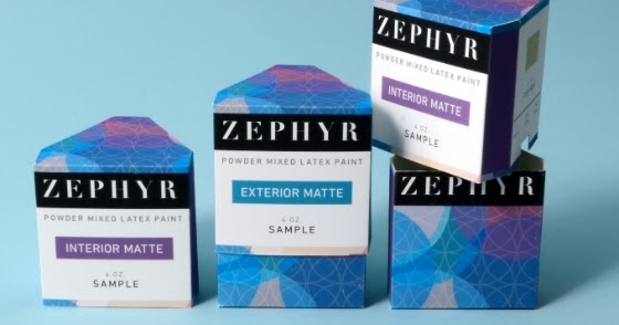 Zephyr Powder Paints on Packaging of the World - Creative Package ...