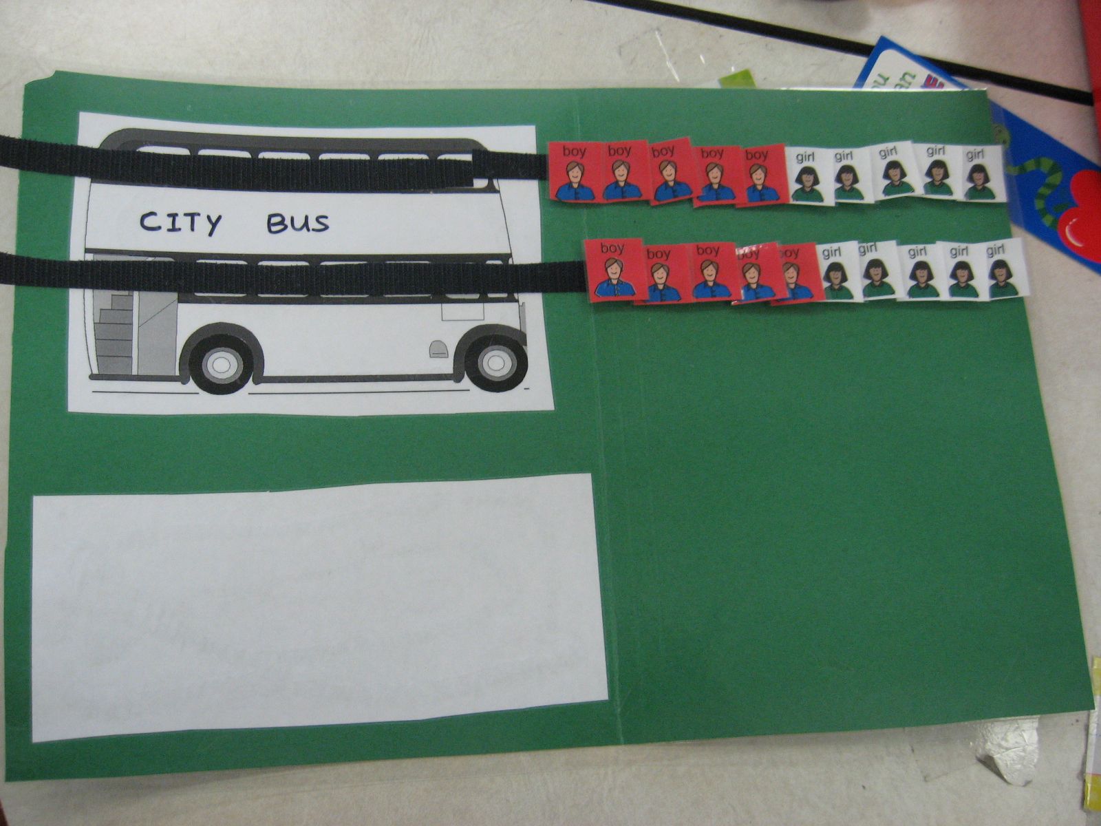 Chapel Hill Snippets: The Bus Ride --Boardmaker style