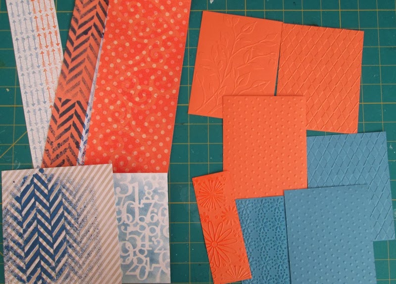 Lisa E Design Blog: Altered Pattern Paper