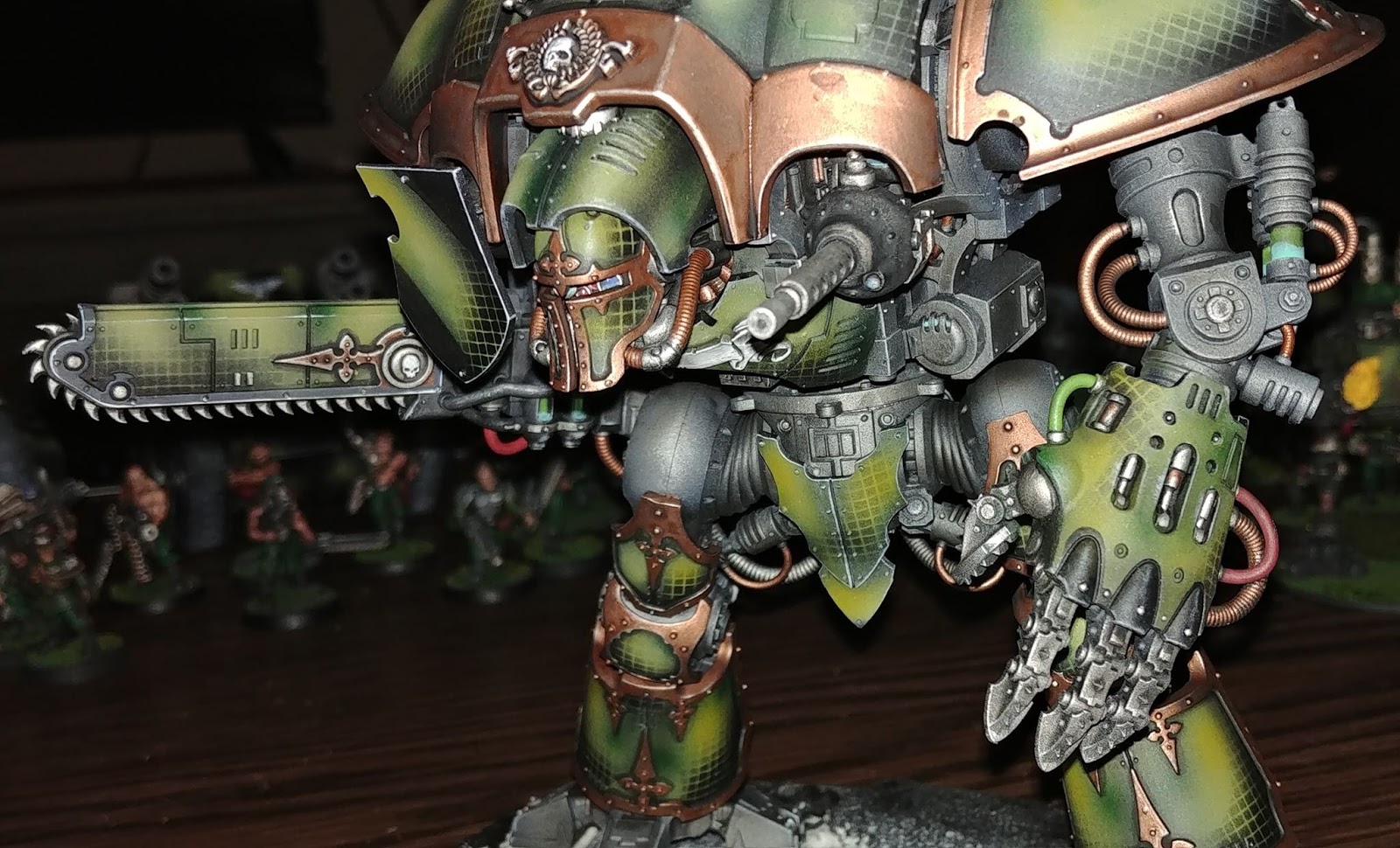 Painting an Imperial Knight for Warhammer 40k