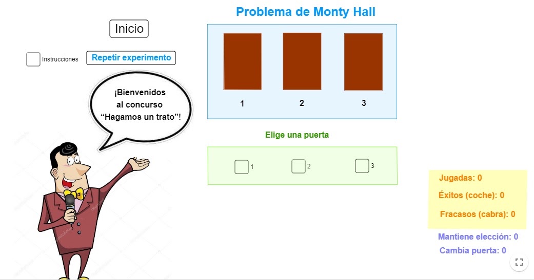 Mathematics 3º ESO: EL PROBLEMA DE MONTY HALL