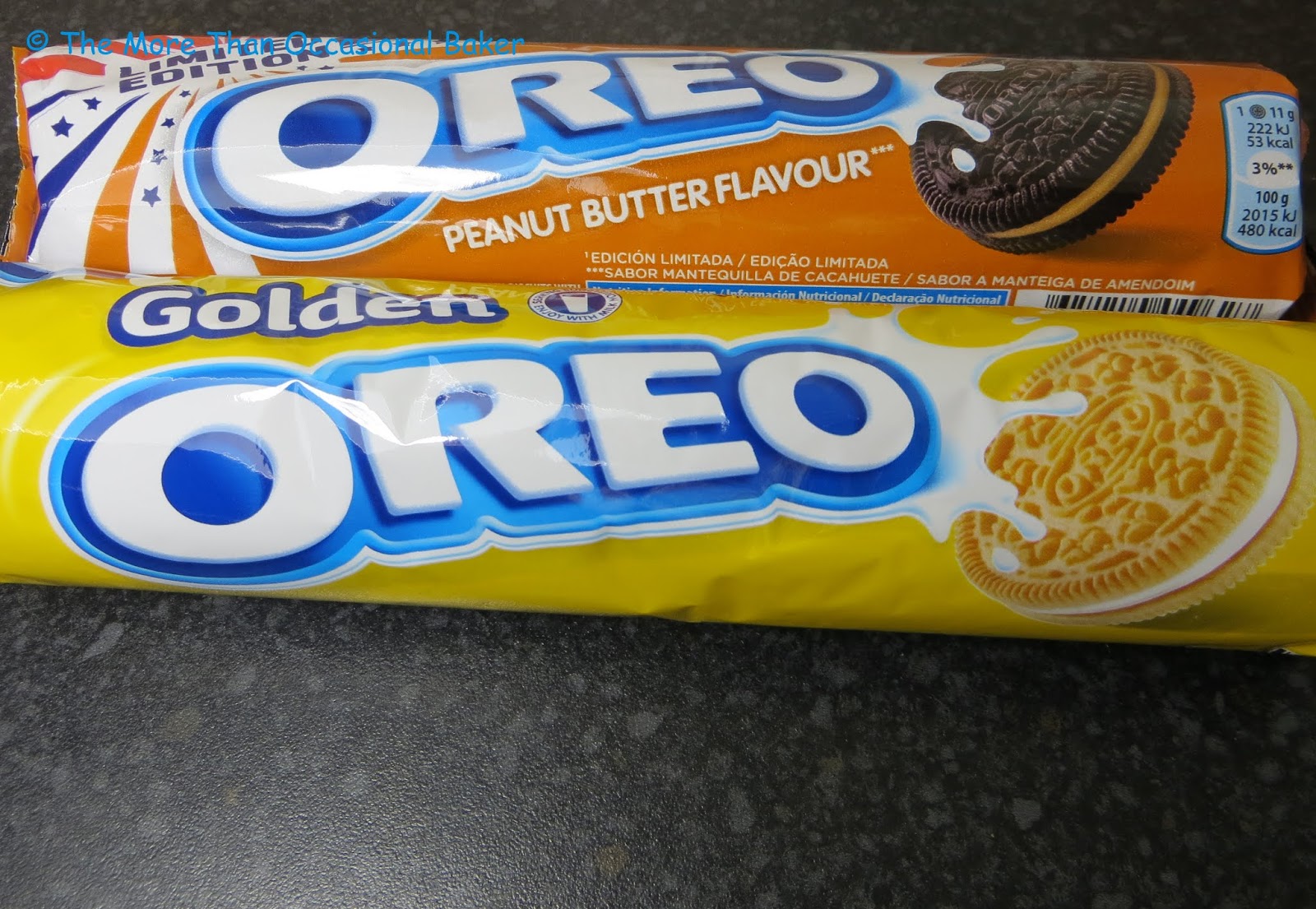 The more than occasional baker: Peanut Butter and Golden Oreo No Bake ...