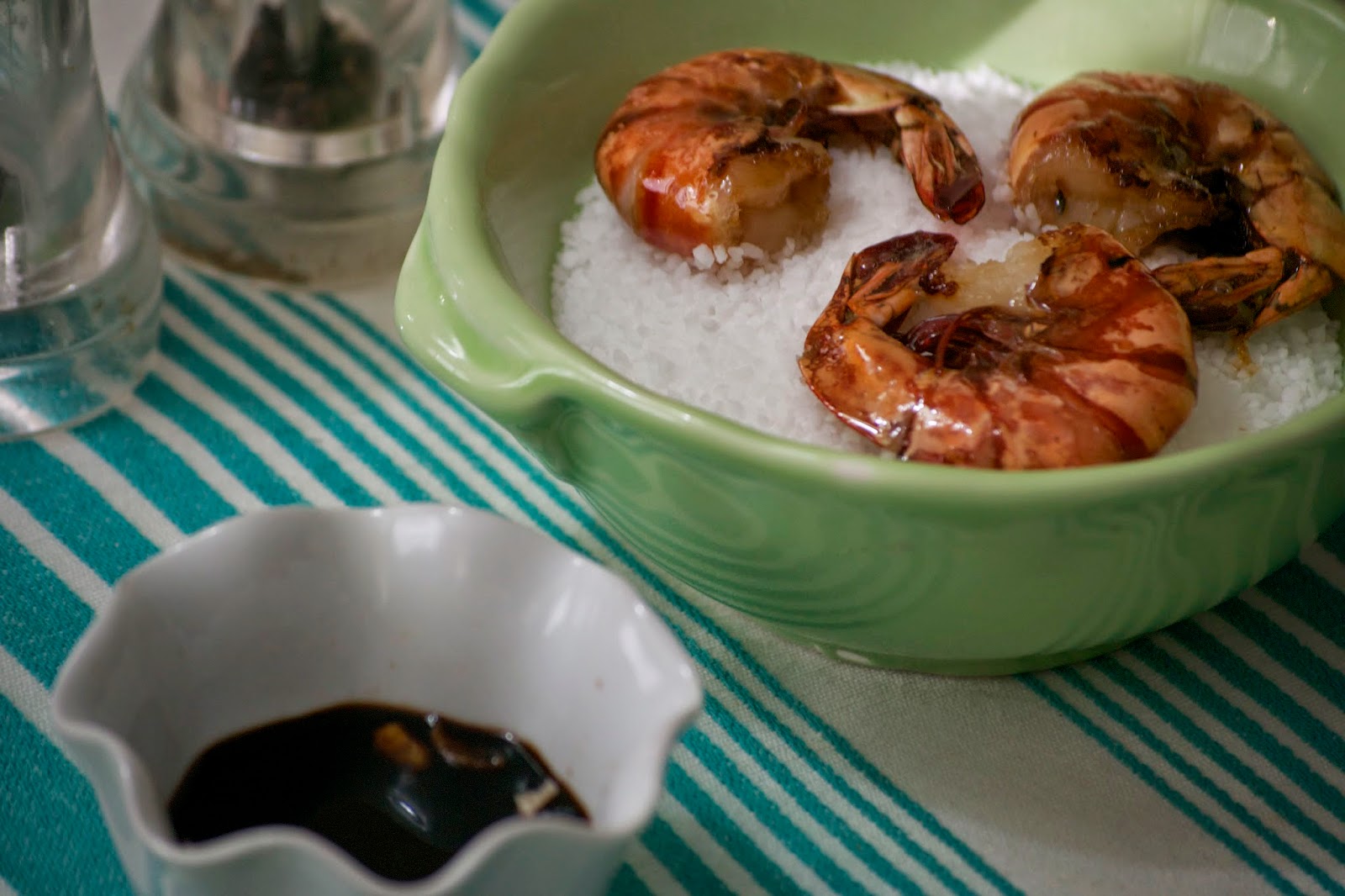 more than burnt toast: "Yes You May" Enjoy Salt Roasted Shrimp for the ...