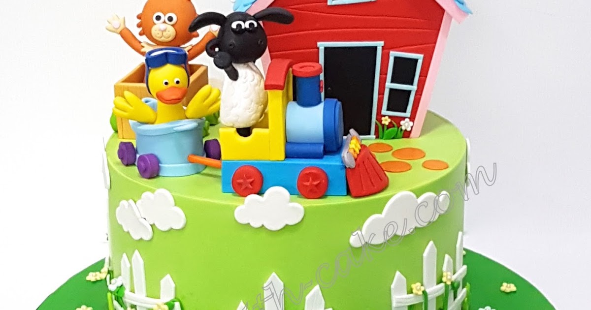 Celebrate with Cake!: Timmy Time on Train with Friends Cake