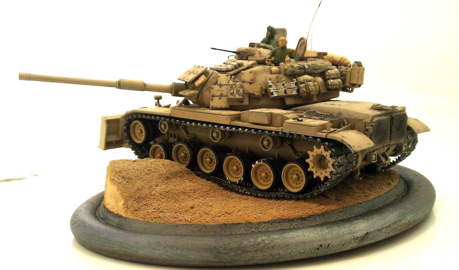 SCALE MODEL BLOG: M60A1 RISE update