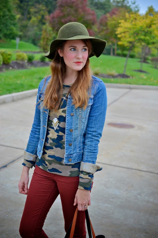 Sincerely Jenna Marie | A St. Louis Life and Style Blog: camo and rust ...
