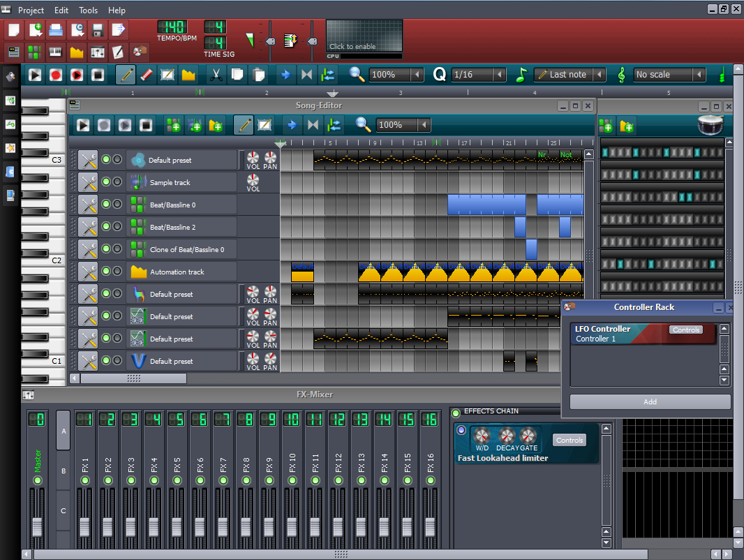 LMMS Music Creation by Sti-Jay: Rubin and topaz theme