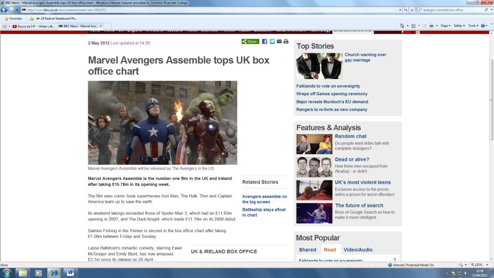 Film Studies: Avengers Assemble - Promotional campaign analysis