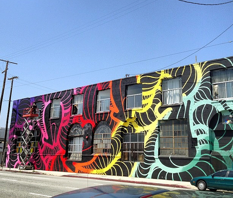 INSA New Mural In Los Angeles – StreetArtNews
