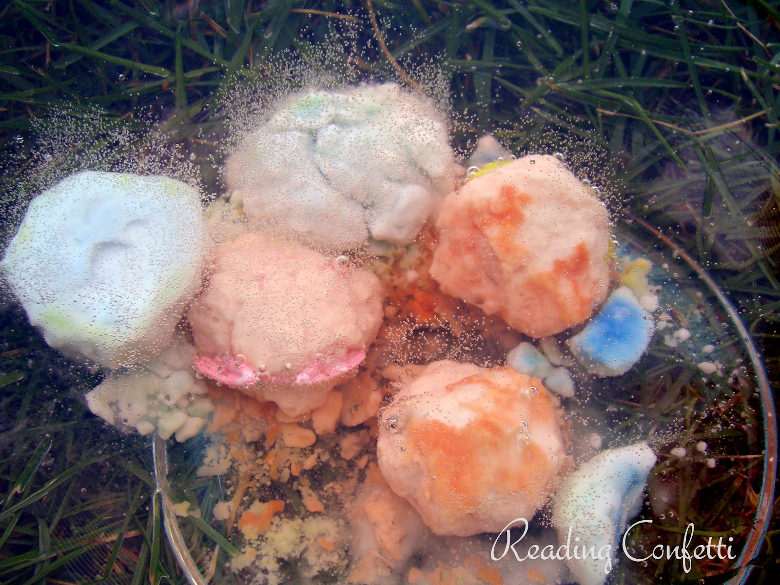 Dissolving Rocks ~ Reading Confetti