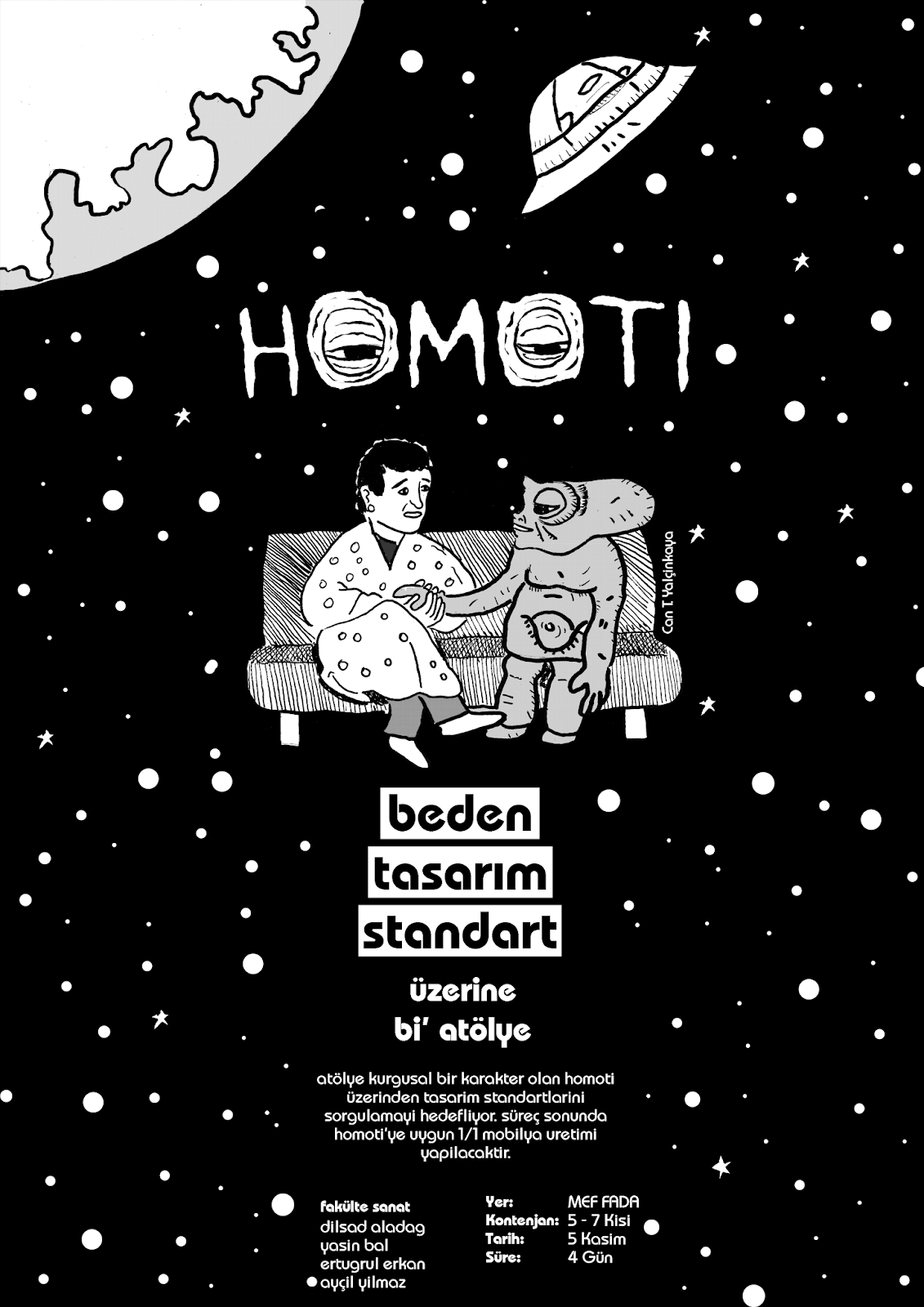 fakülte sanat: fakülte sanat, Homoti'yi sunar!