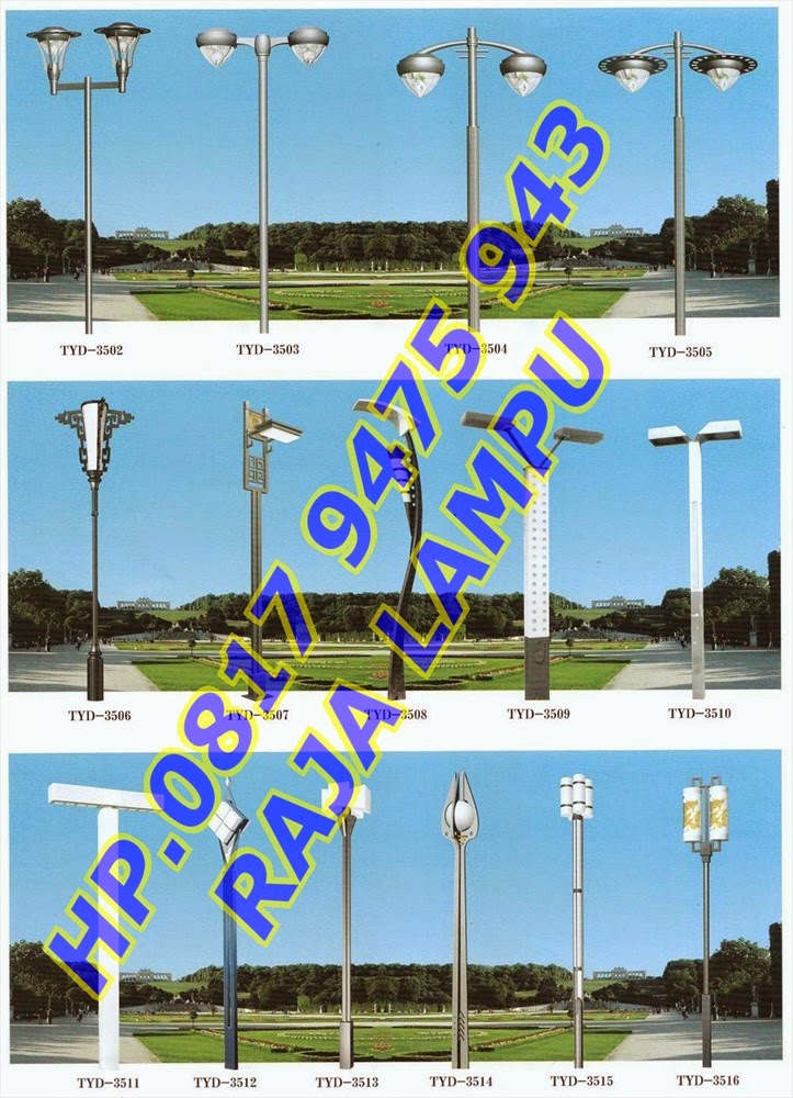 Pusat Penjualan Tiang Lampu & Lampu Hias: Tiang Lampu Taman Minimalis ...