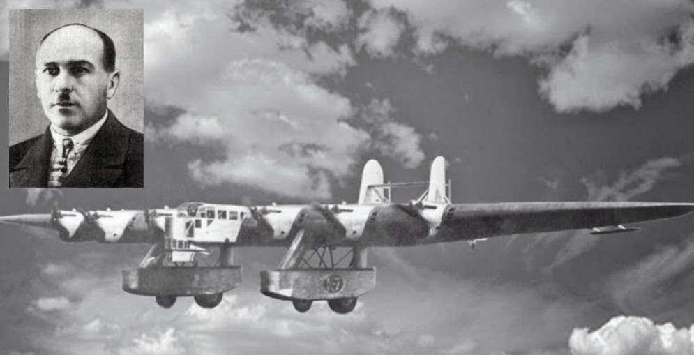 Poltavabloggen: The Soviet “Flying Fortress” K-7 by Konstantin Kalinin
