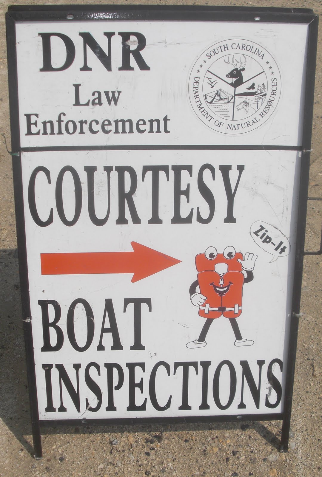 Lowcountry outdoors: SCDNR Courtesy Boat Inspection - Rockville