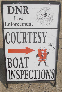 Lowcountry outdoors: SCDNR Courtesy Boat Inspection - Rockville