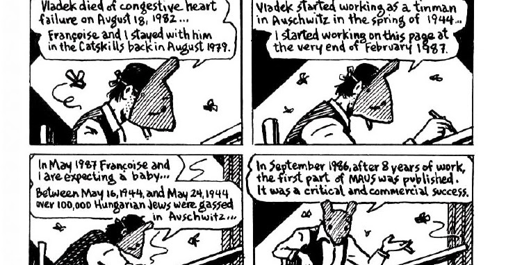 Unfolding Literature: Maus II