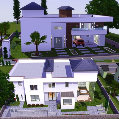 THE SIMS 3 DESIGN HOUSES