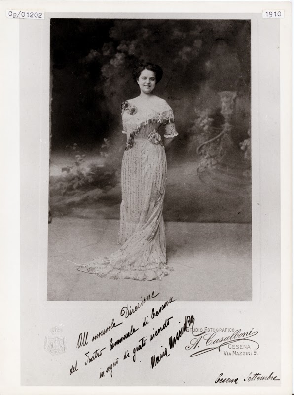 FORGOTTEN OPERA SINGERS : Maria Moscisca (Maria Mosciska) (Soprano ...