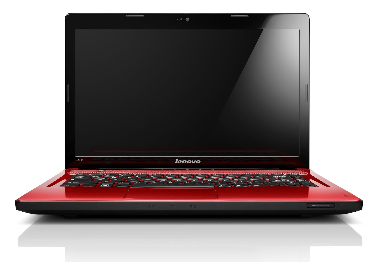 Dell Wallpaer: Red LapTop