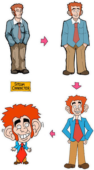 Azure Blast: Flanderización