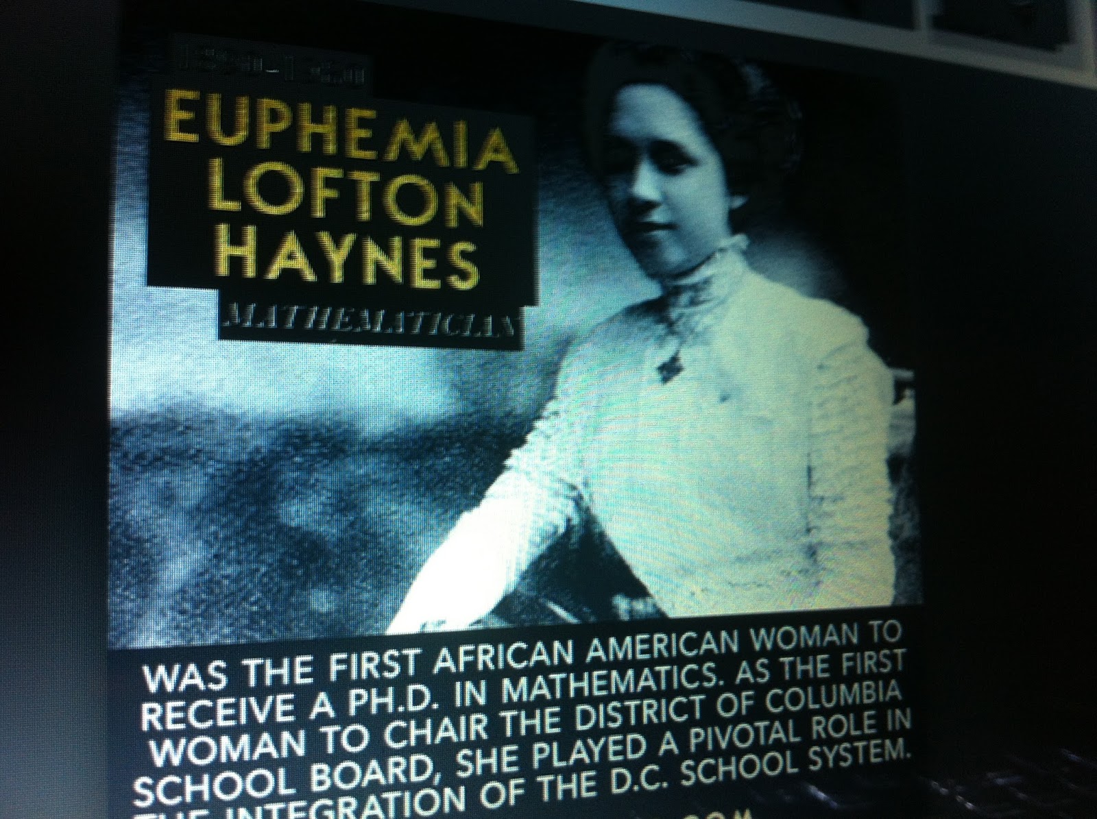 THE BLACK SOCIAL HISTORY:: BLACK SOCIAL HISTORY - AFRICAN AMERICAN " EUPHEMIA LOFTON HAYNES ...