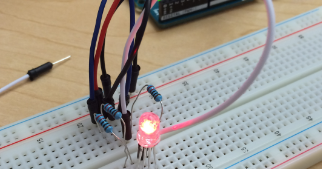 Mysta and Isabelle's Arduino Project : Wiring the RGB Bulb