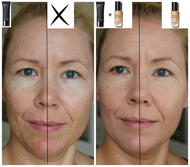 Bobbi Brown Primer Plus Mattifier & the Skin Long-Wear Weightless ...