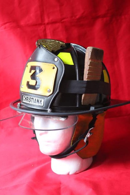 FIRE RESCUE HELMET: Morning Pride Ben Plus 2 "FIRE COMPANY CHRISTIANA"