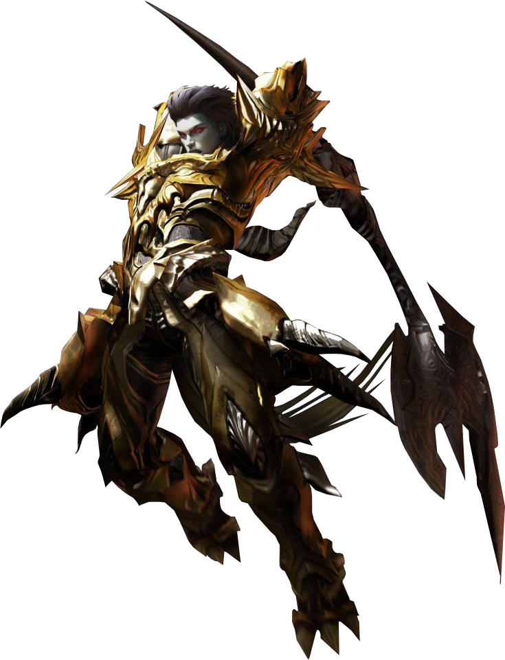 Depósito da Render: Aion Asmodian Warrior Render
