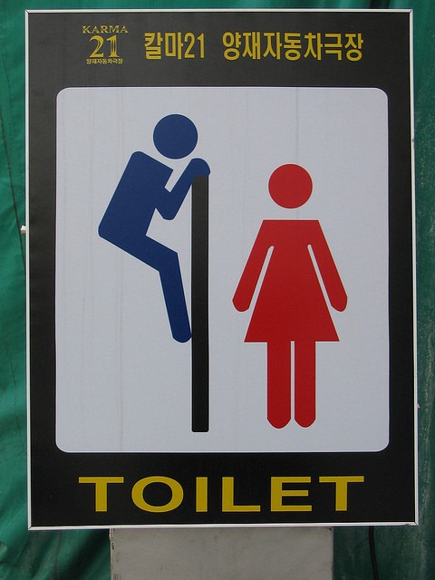 Simply Creative: Unique Toilet Signs